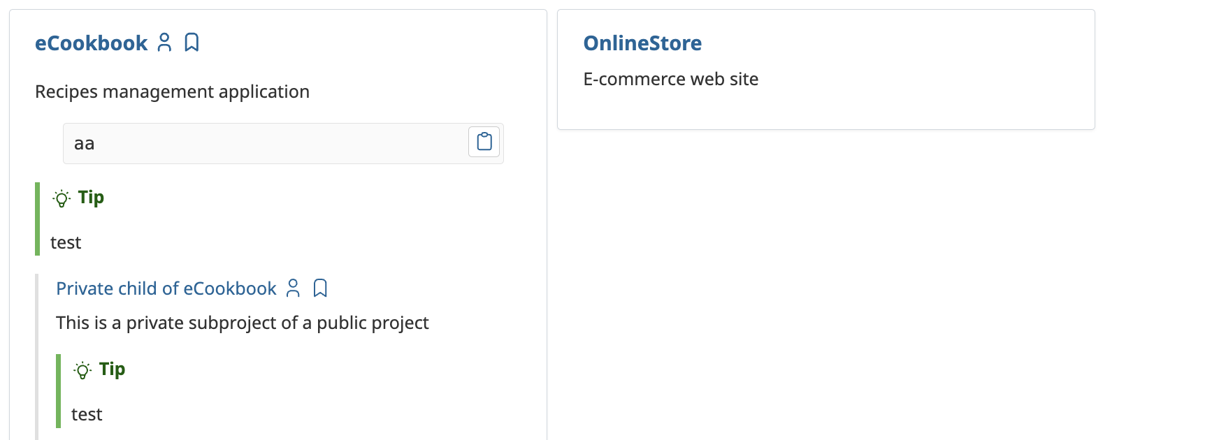 Defect #42818: Unnecessary margin below icons on the board-style projects page - Redmine